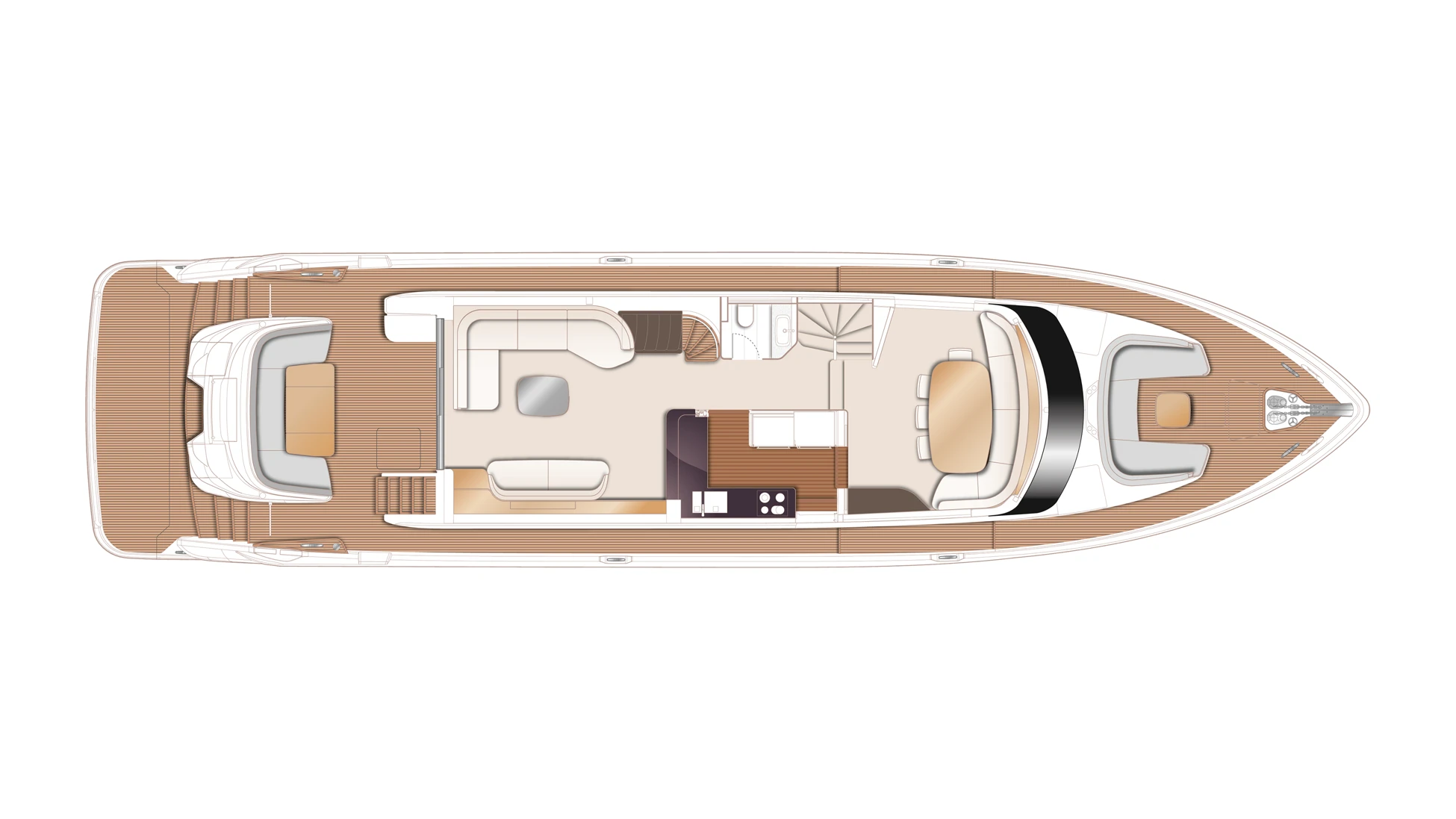 Princess X80 Yachts for Sale | Used Princess X80 Yacht Price ...