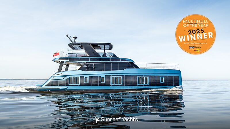 Sunreef 60 Power Eco Wins Multihull of the Year 2025 | breezeYachting.swiss